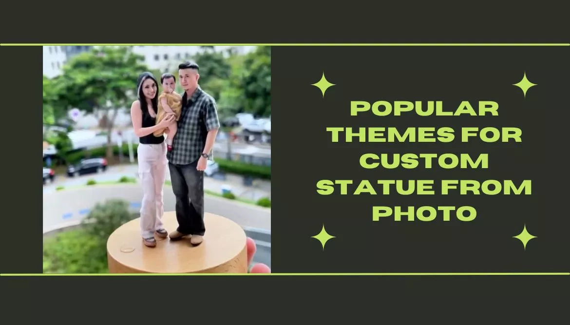 From 2D to 3D: Popular Themes for Custom Statue From Photo – 3D PORTRAIT ME